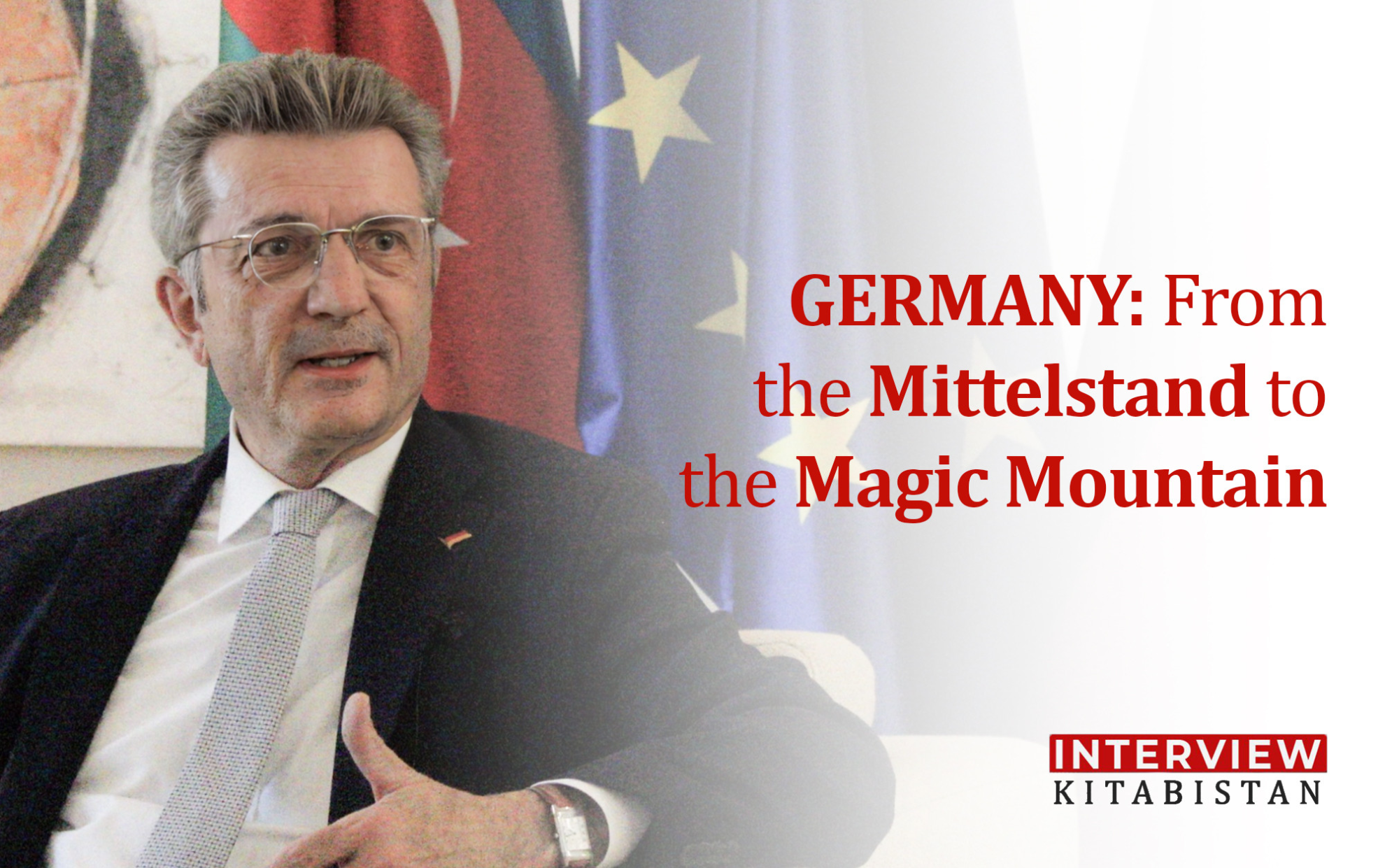 Exclusive Interview with ambassador of Germany - VIDEO | Kitabistan