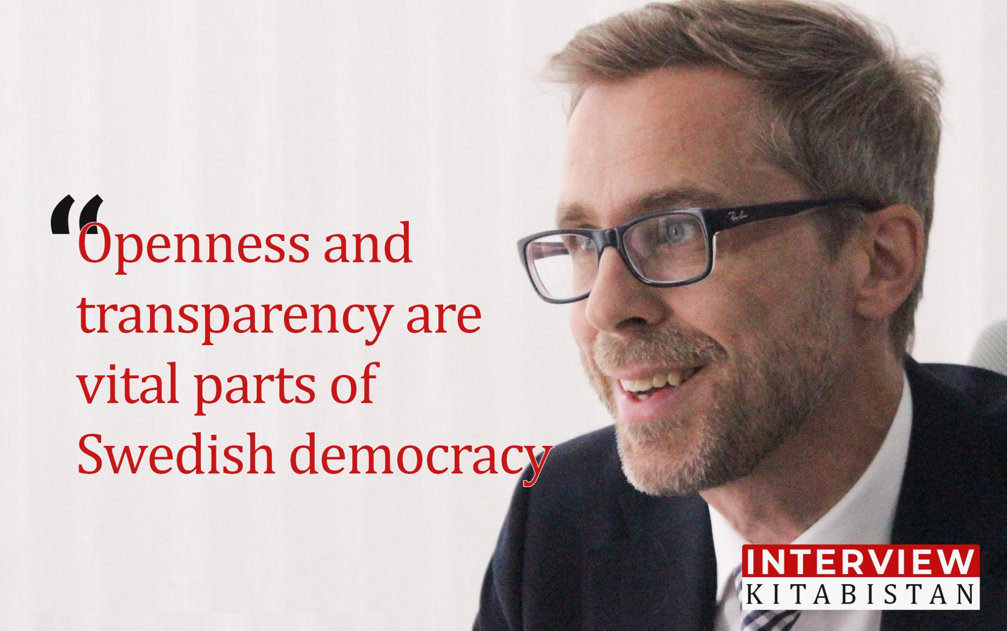 Exclusive interview with ambassador of Sweden - VIDEO | Kitabistan